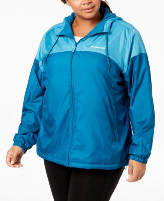 Columbia Plus Size Flash Forward Lined Windbreaker - Macy's