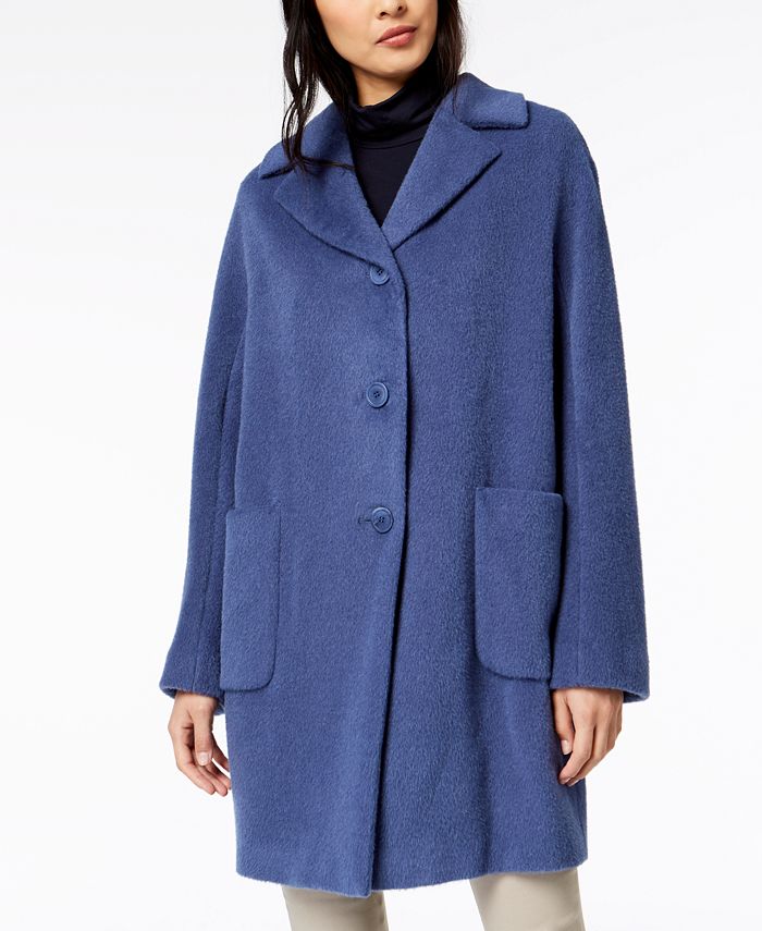 Weekend Max Mara Notched-Lapel Button-Front Jacket - Macy's