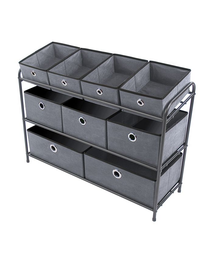 Bintopia Deluxe Storage Rack, Beige - Macy's