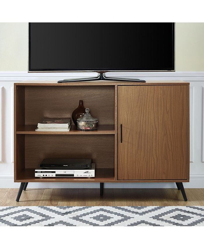 Walker Edison 48" Simple Mid-Century Console - Acorn - Macy's