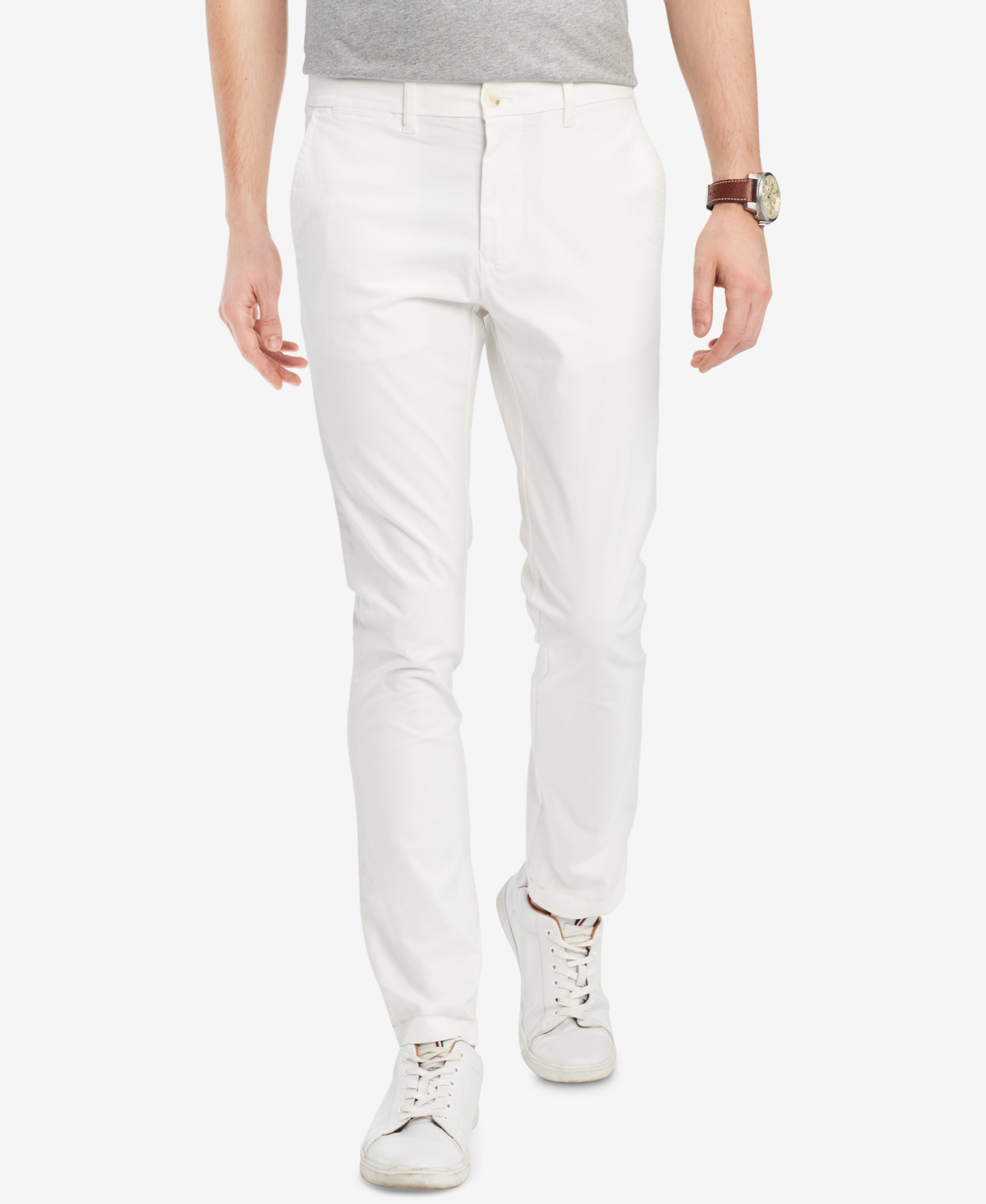 Click here for Tommy Hilfiger Mens Th Flex Stretch Slim-Fit Chino... prices