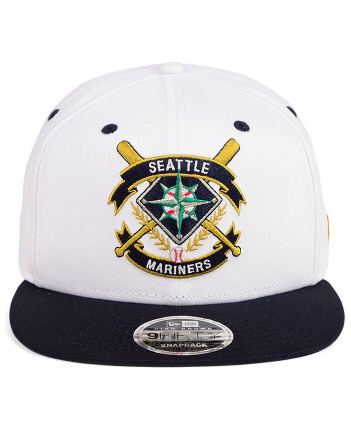New Era Seattle Mariners Crest 9FIFTY Snapback Cap - Macy's