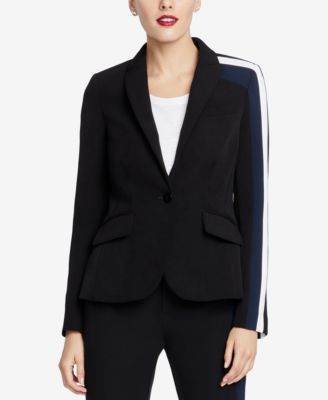 RACHEL Rachel Roy Darby Striped Blazer, Created for Macy's - Macy's
