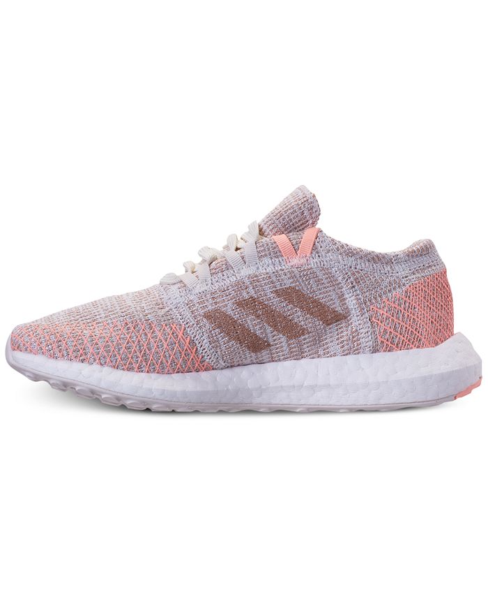 adidas Girls' PureBOOST GO Running Sneakers from Finish Line - Macy's
