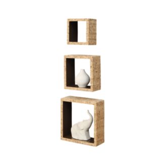 Organize it All Set of 3 Cork Wall Cubes - Macy's