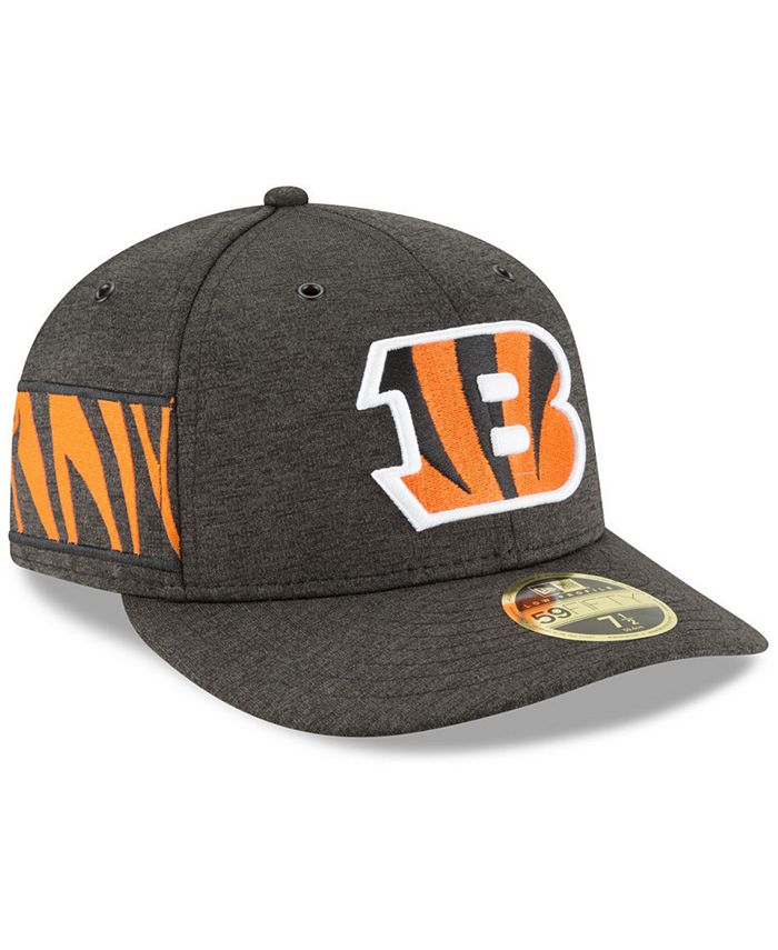 New Era Cincinnati Bengals On Field Low Profile Sideline Home 59FIFTY ...
