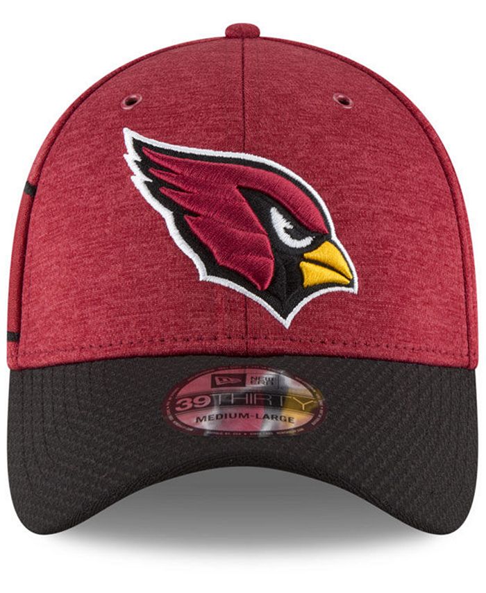 New Era Arizona Cardinals On Field Sideline Home 39THIRTY Cap - Macy's