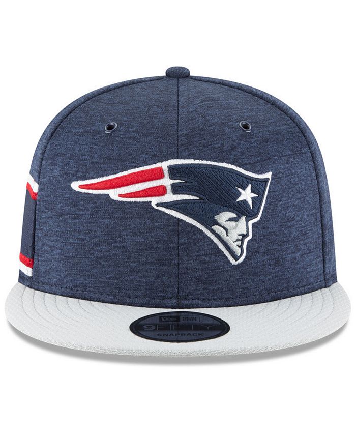New Era New England Patriots On Field Sideline Home 9FIFTY Snapback Cap ...