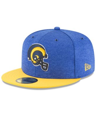 New Era Los Angeles Rams On Field Sideline Home 59FIFTY FITTED Cap - Macy's
