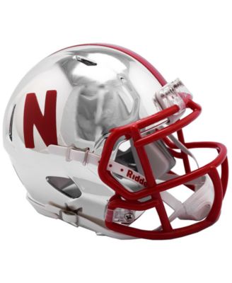 Riddell Nebraska Cornhuskers Speed Chrome Alt Mini Helmet - Macy's