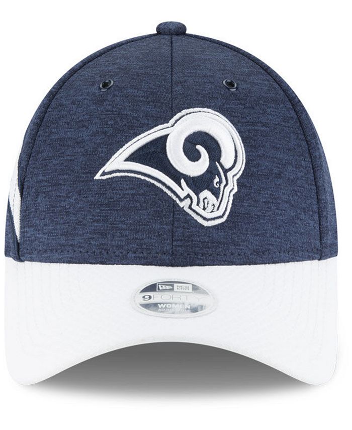 New Era Women's Los Angeles Rams On Field Sideline Home 9FORTY Cap - Macy's