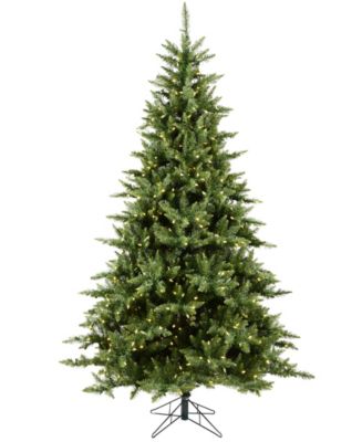 Vickerman 8.5' Camdon Fir Artificial Christmas Tree with 950 Warm White ...