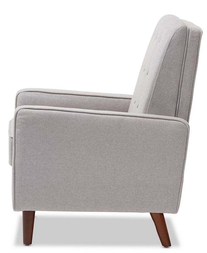Furniture Mathias Lounge Chair - Macy's