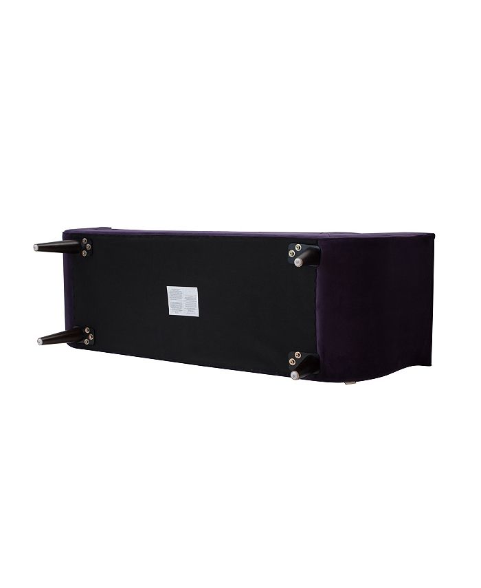 Jennifer Taylor Home Alma Tufted Entryway Bench - Macy's