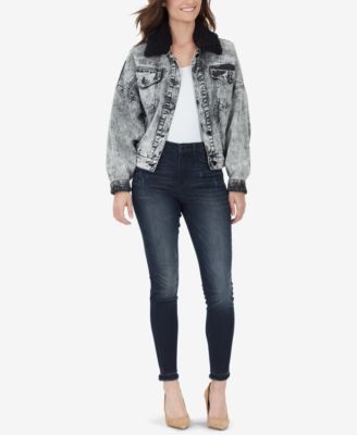 WILLIAM RAST Oversized Trucker Jacket - Macy's
