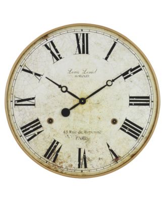 Leniel Large Wall Clock - Macy's