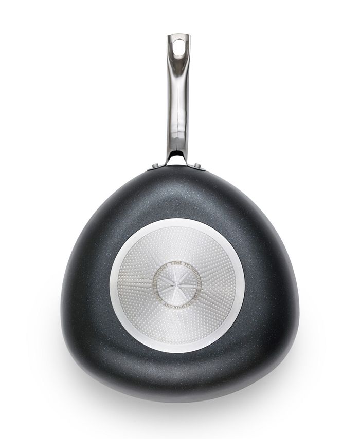 T-Fal HeatMaster Sapphire-Infused Non-Stick 4-Qt. Triangle Pan - Macy's