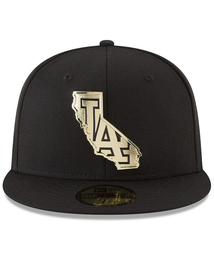 New Era Los Angeles Dodgers Gold Stated 59FIFTY FITTED Cap - Macy's