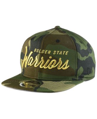 New Era Golden State Warriors Classic Script 9FIFTY Snapback Cap - Macy's