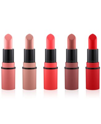 MAC 5-Pc. Look In A Box Blazing Haute Lipstick Set - Macy's