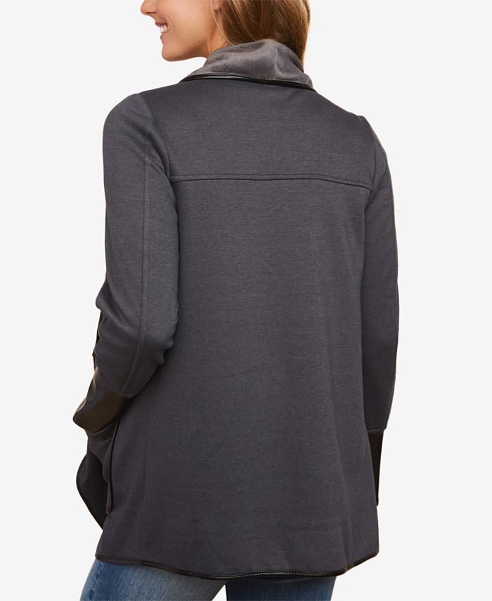 Motherhood Maternity Draped Jacket - Macy's