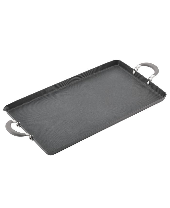 Circulon Elementum Hard-Anodized Nonstick 10" x 18" Double Burner ...