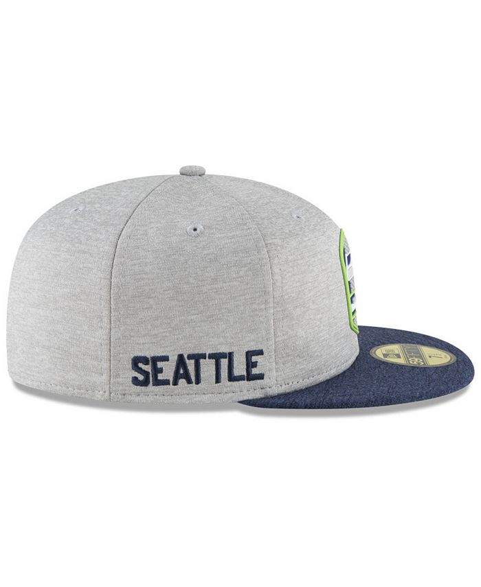 New Era Boys' Seattle Seahawks Official Sideline Road 59FIFTY Fitted ...