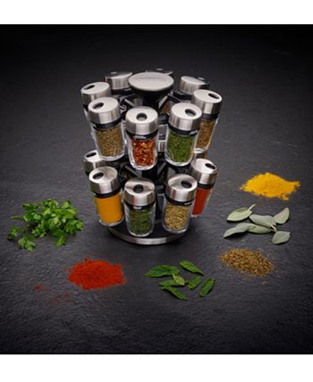 Cole & Mason 16-Jar Herb & Spice Carousel - Macy's