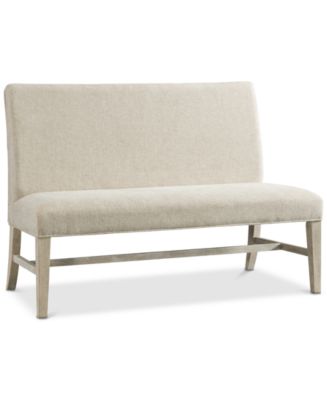 Parker Upholstered Dining Bench, Created for Macy's - Macy's