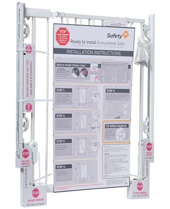 Safety 1st Ready to Install Top of Stairs Gate - Macy's