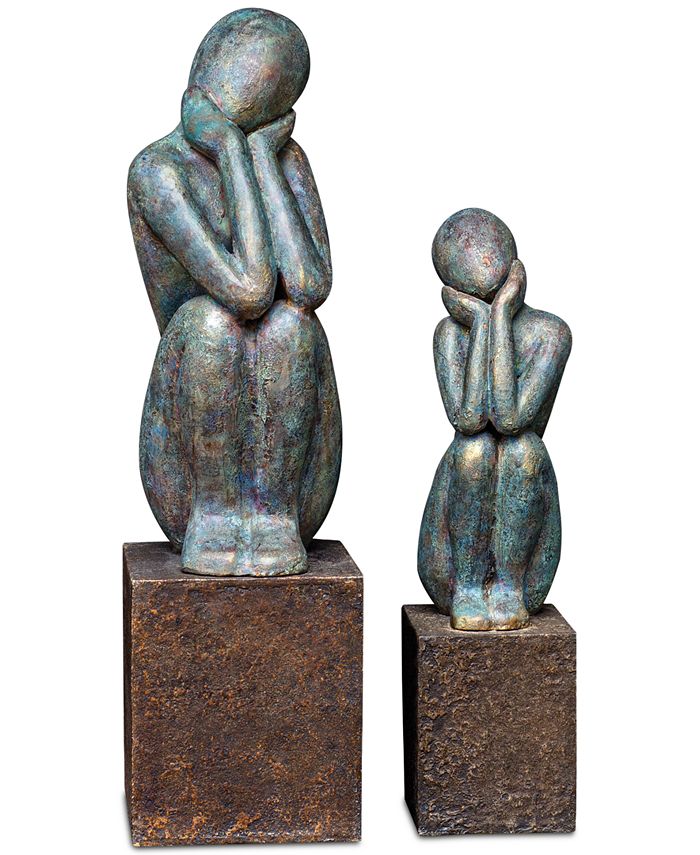 Uttermost Jayin Figurine Sculptures Set of 2 - Macy's