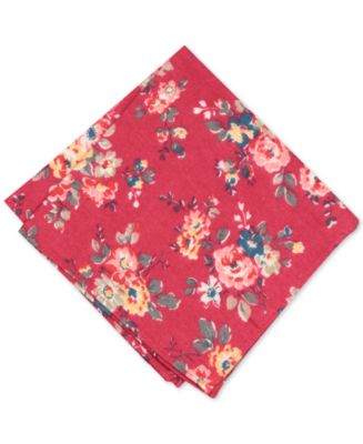Bar III Men's Clara Floral Pocket Square, Created for Macy's - Macy's