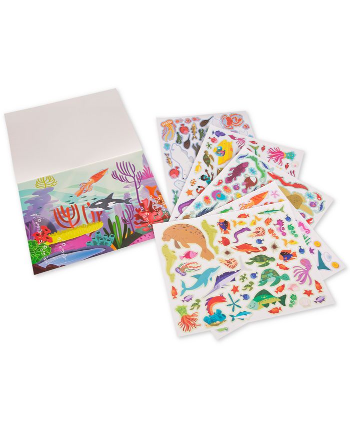 Melissa and Doug Melissa & Doug Reusable Sticker Pad Jungle, Farm ...