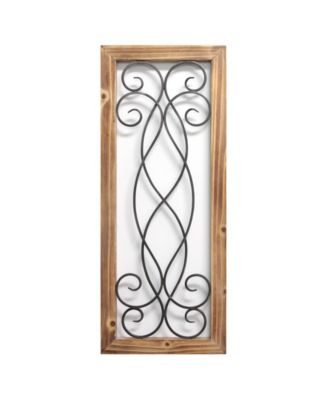 Stratton Home Decor Scroll Panel Wall Decor - Macy's