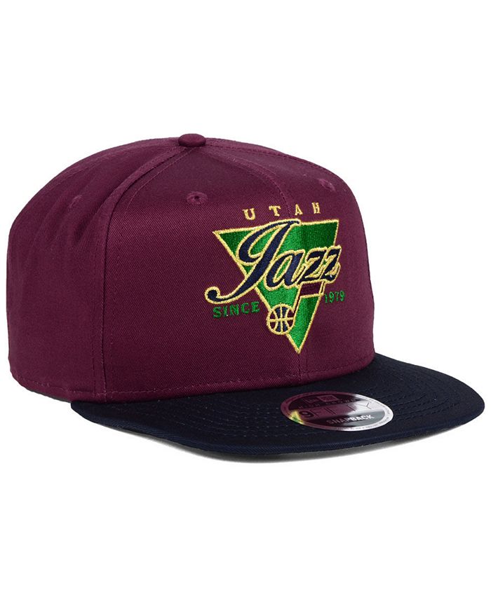 New Era Utah Jazz 90s Throwback 9FIFTY Snapback Cap - Macy's