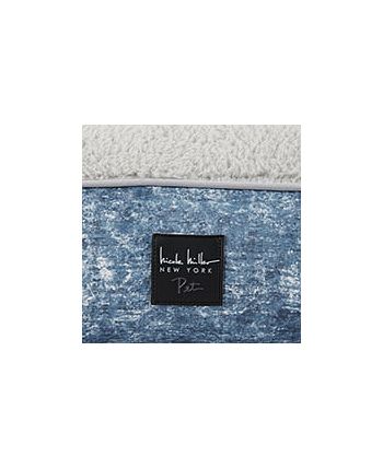 Nicole Miller Comfy Pooch Dog Bolster Bed Pillow Bottom - Macy's