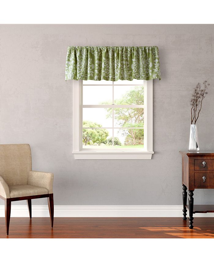 Laura Ashley Rowland Green Window Valance - Macy's