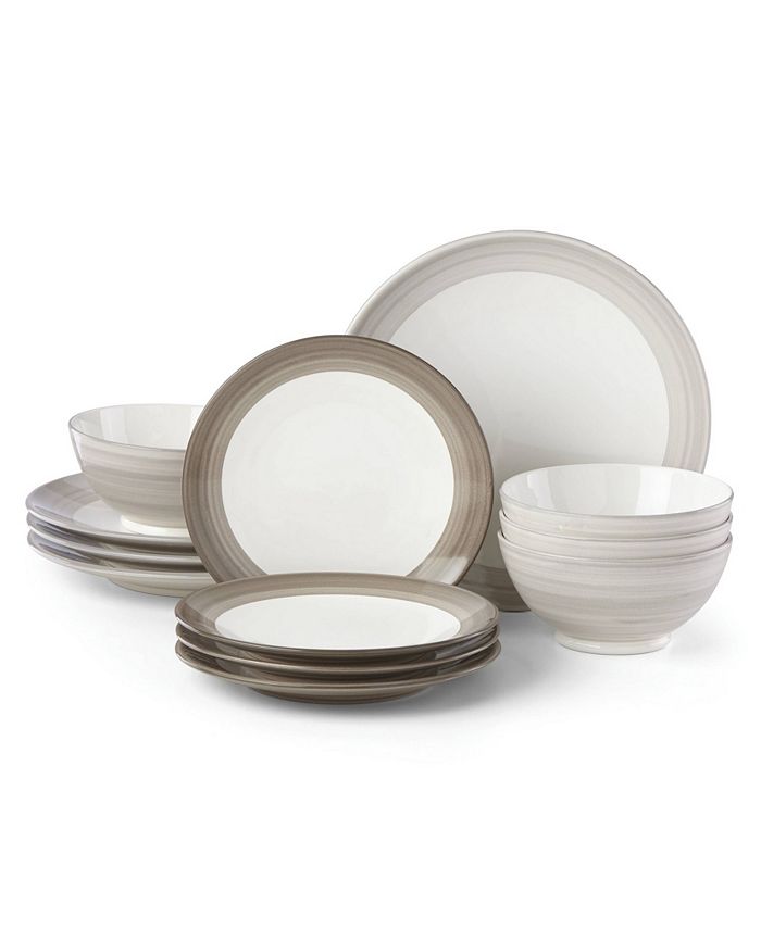 kate spade new york Charles Lane 12-Piece Dinnerware Set, Service for 4 ...