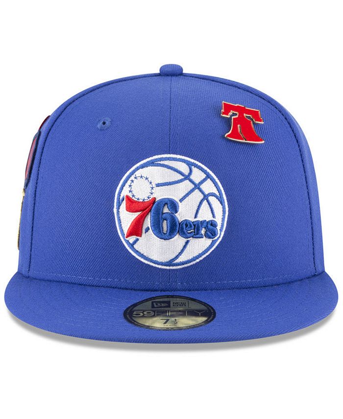 New Era Philadelphia 76ers On-Court Collection 59FIFTY FITTED Cap - Macy's
