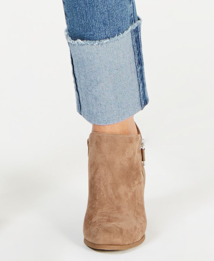 Style & Co Frayed-Cuff Ankle Jeans, Created for Macy's - Macy's