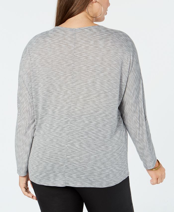Soprano Trendy Plus Size Cinched-Front Top - Macy's