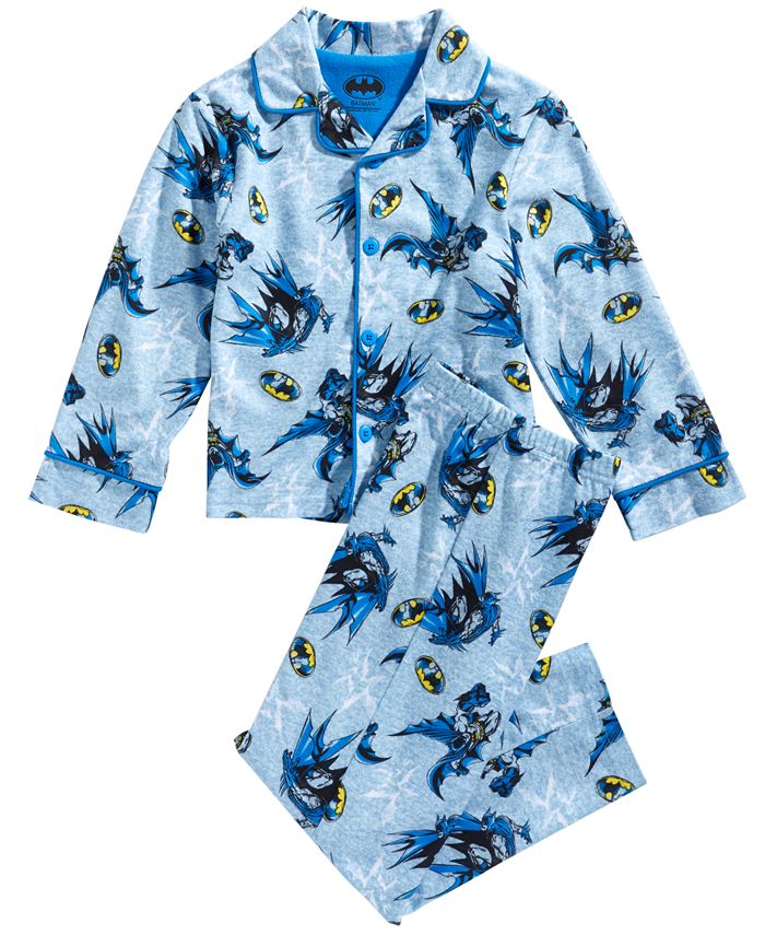 DC Comics Toddler & Little Boys 2-Pc. Batman Pajama Set - Macy's