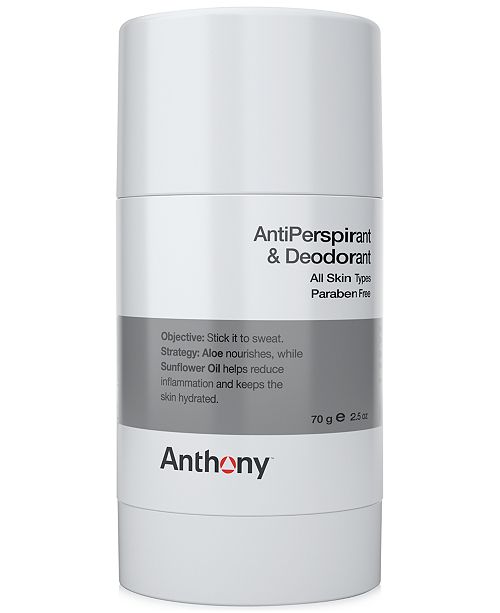 Anthony Antiperspirant & Deodorant, 2.5-oz. & Reviews - Skin Care ...