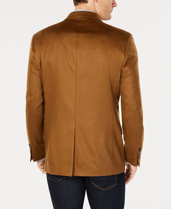 Lauren Ralph Lauren Men's Classic-Fit UltraFlex Stretch Vicuna Plain Cashmere Sport Coat ...