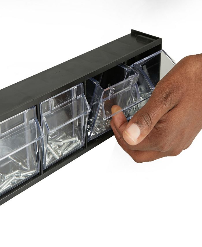 Mind Reader Multi Purpose Storage Tilt Drawer, Black - Macy's