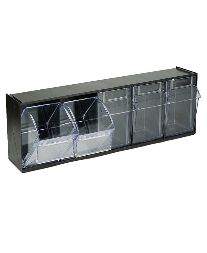 Mind Reader Multi Purpose Storage Tilt Drawer, Black - Macy's