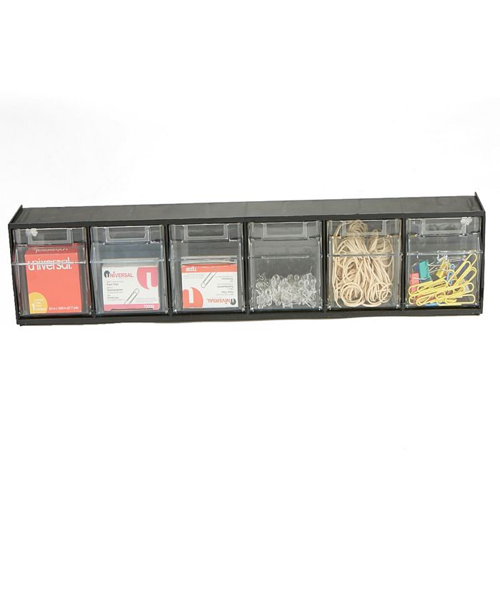 Mind Reader Multi Purpose Storage Tilt Drawer, Black - Macy's