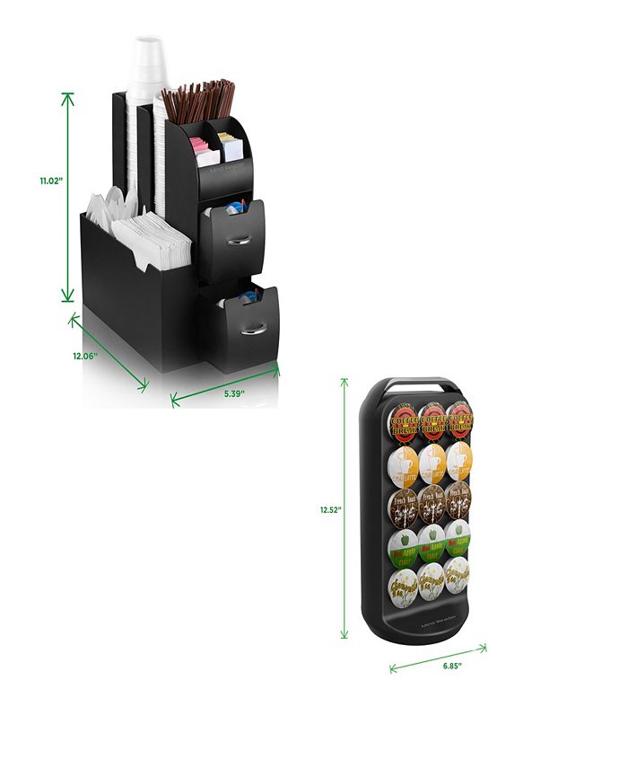 Mind Reader K-Cup Carousel, Coffee Pod Holder, Capacity 30 K-Cups ...