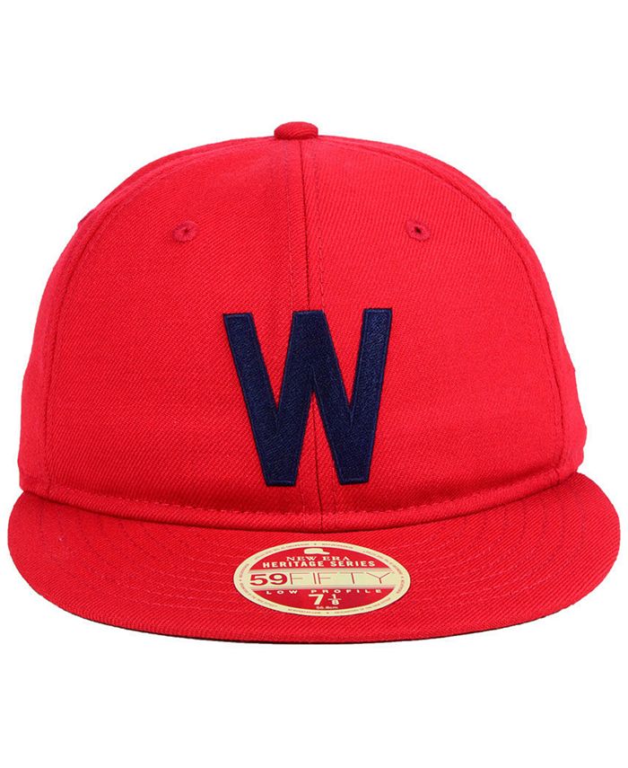 New Era Washington Senators Heritage Retro Classic 59FIFTY FITTED Cap ...