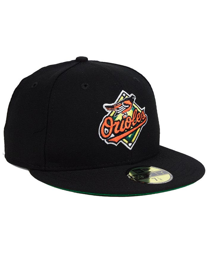 Lids New Era Baltimore Orioles Retro Stock 59FIFTY FITTED Cap - Macy's